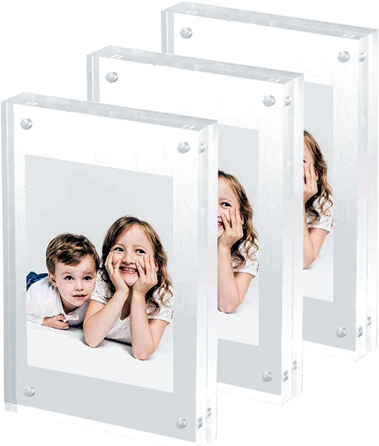 Personalized acrylic photo frame