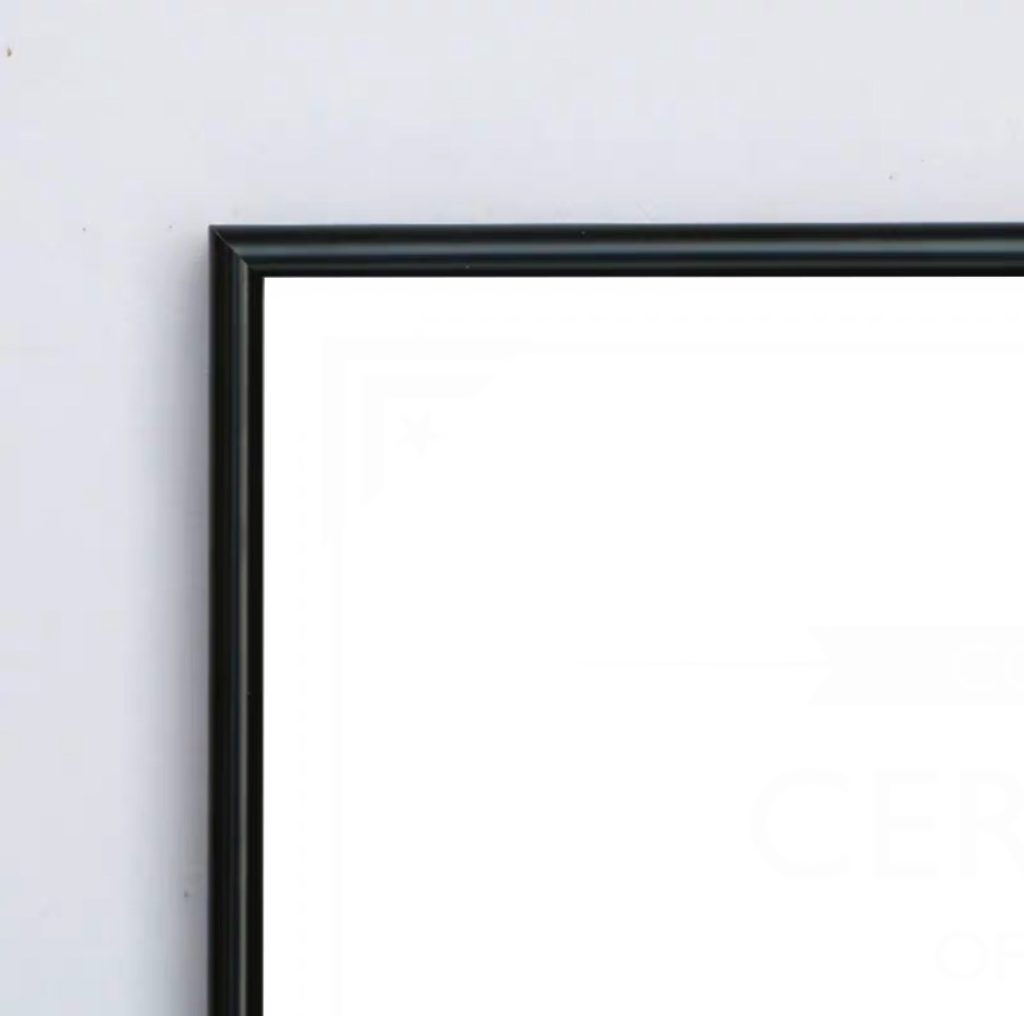 Custom metal wall hanging picture frame